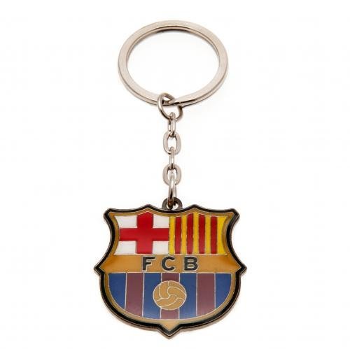 Official FC Barcelona keychain keyring team crest